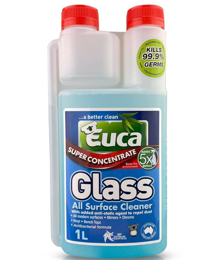 GLASS SURFACE CLEANER CONC 1LT REFILL - Euca