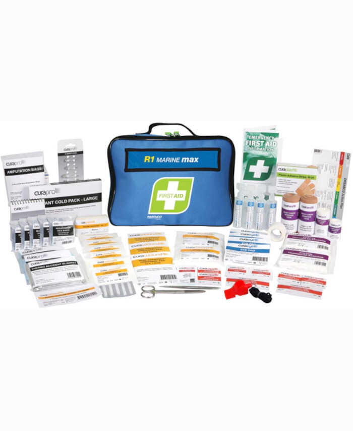 First Aid Kit, R1, Marine Max, Soft Pack - FastAid