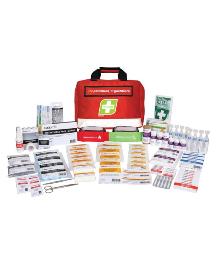 First Aid Kit, R2, Plumbers & Gasfitters Kit, Soft Pack | Safety | FastAid