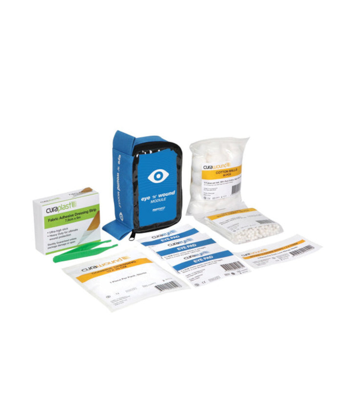 First Aid Module, Eye & Wound Dressing, Soft Pack - FastAid