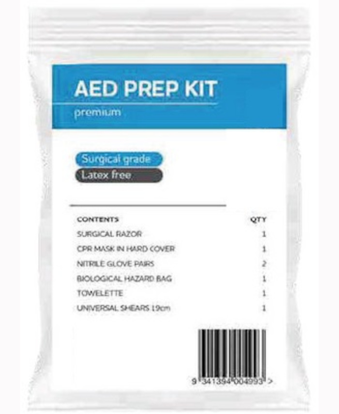 AED BASIC PREP KIT-White-One Size - FastAid