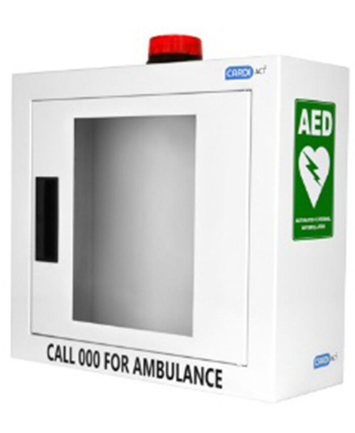 DEFIB ALARMED CABINET - SUITS MOST AED’s - Mediq
