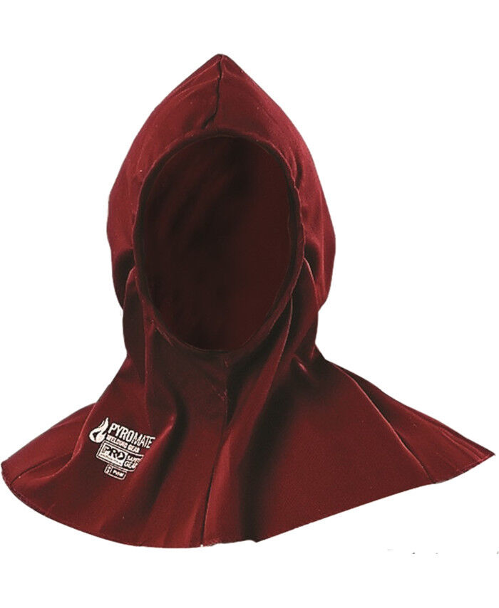 Pyromate Welders Hood Maroon - ProChoice