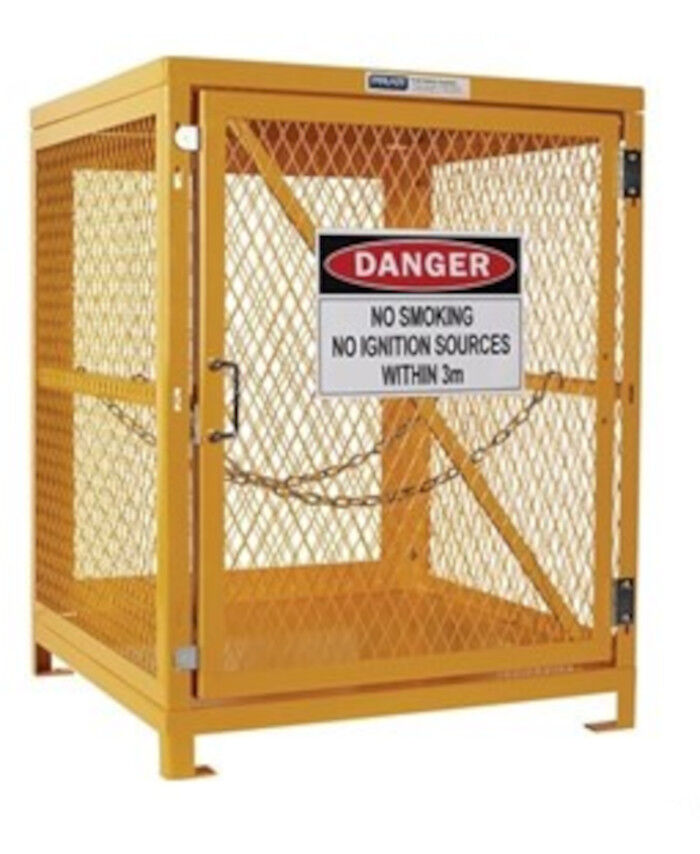 Forklift Storage Cage. 1 Storage Level Up To 4 Forklift Cylinders - Pratt
